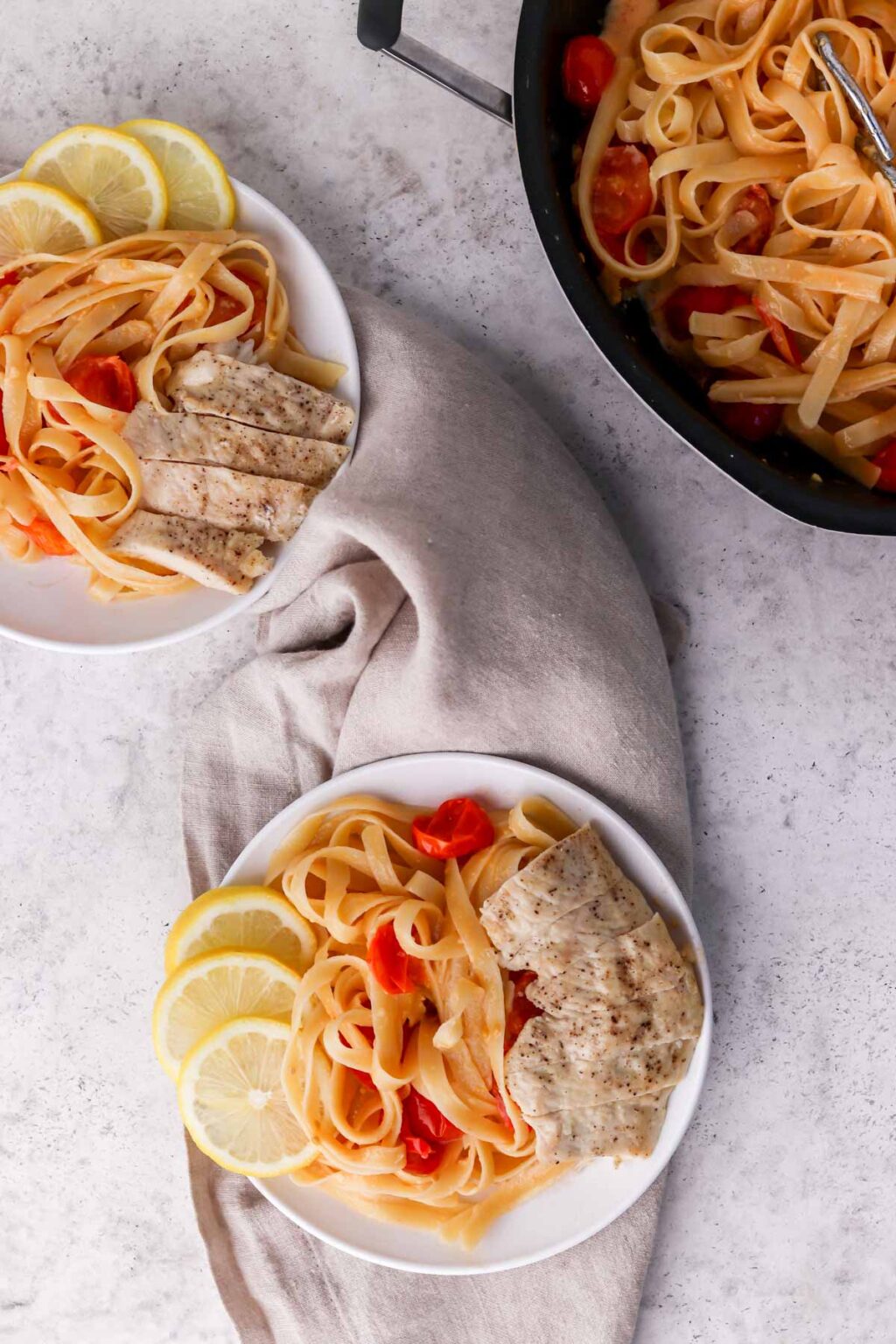 Lemon Chicken Pasta - Monica Nedeff