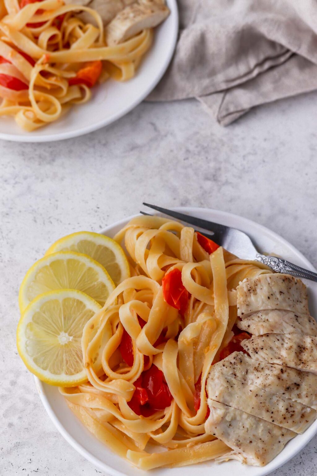 Lemon Chicken Pasta - Monica Nedeff